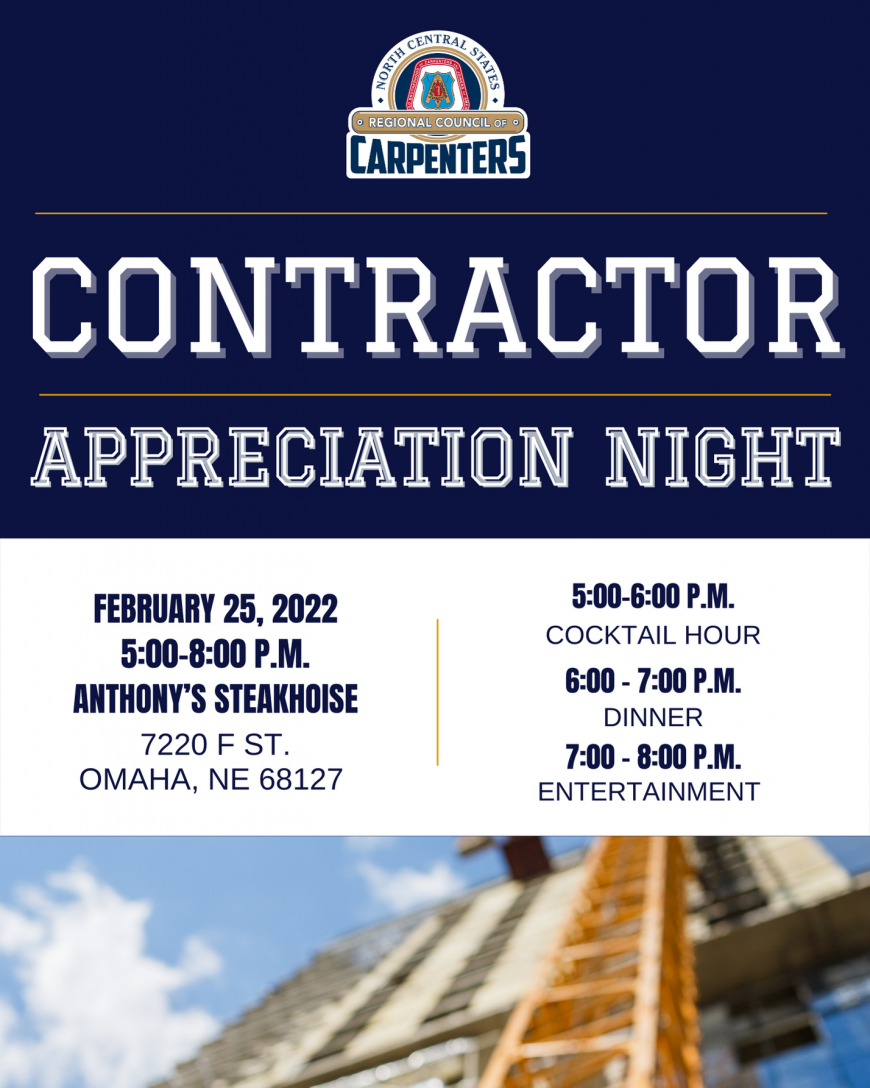 Contractor Appreciation Night | North Central States Regional Council ...